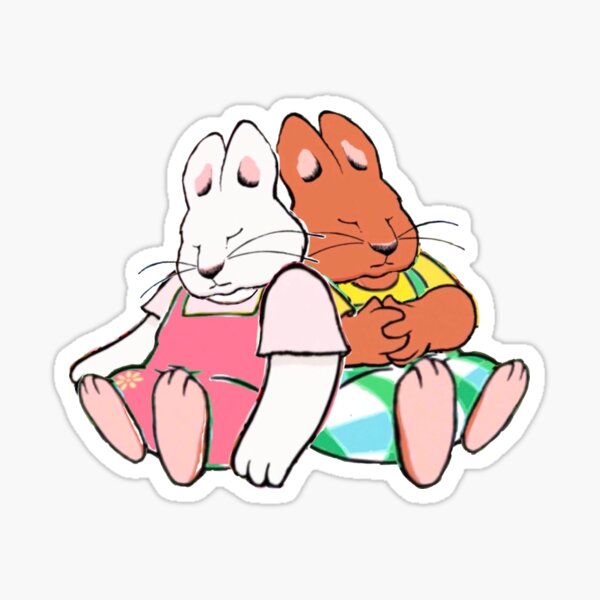 "max and ruby" Sticker for Sale by Melody-77 | Redbubble