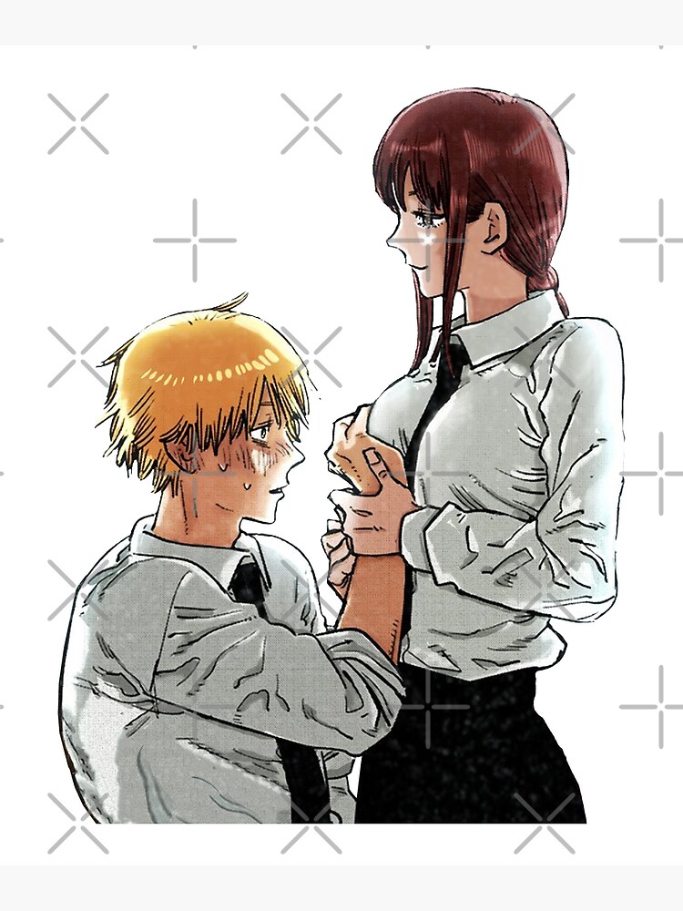 Chainsaw Man I Wanna Touch Some Boobs Poster For Sale By Sonic Ip Redbubble