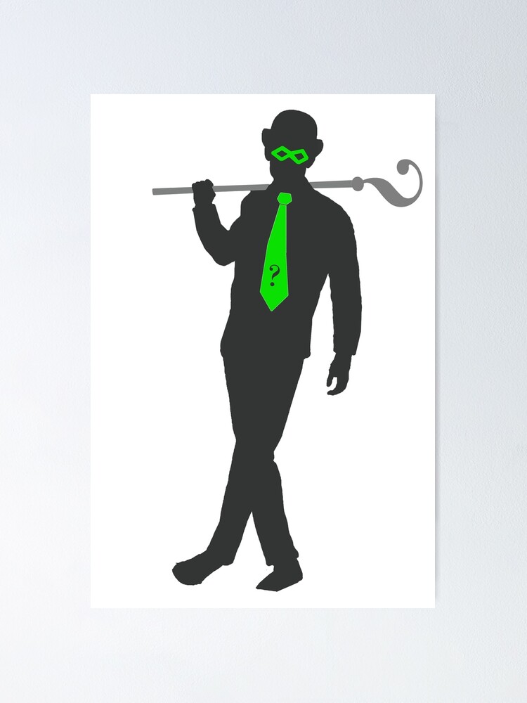 "Riddle Me This" Poster by gnix | Redbubble