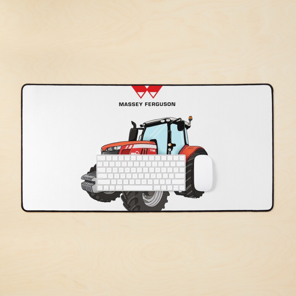 "Massey Ferguson Tractor Red Tractor" Sticker for Sale by Neebotha ...