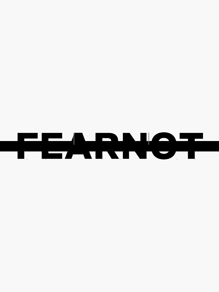 "FEARNOT LE SSERAFIM FANDOM" Sticker for Sale by xenocene | Redbubble