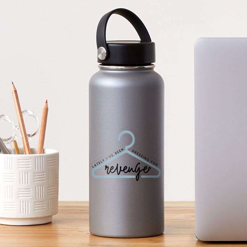 "Dressing For Revenge" Sticker for Sale by Big Reputation Media | Redbubble