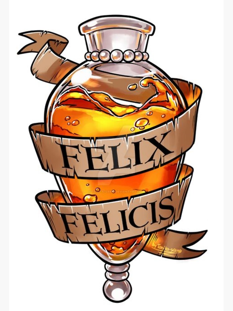 "Felix Felicis" Sticker for Sale by FLAWLESS-ART | Redbubble