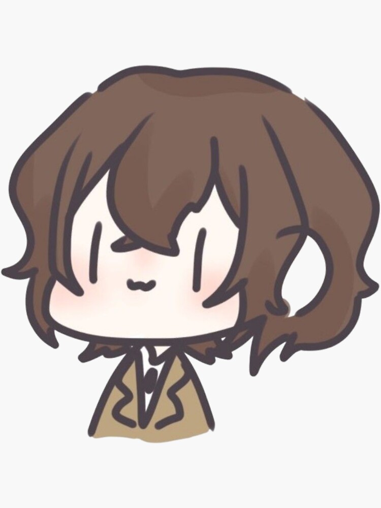 "dazai version cute" Sticker for Sale by Shanks0 | Redbubble