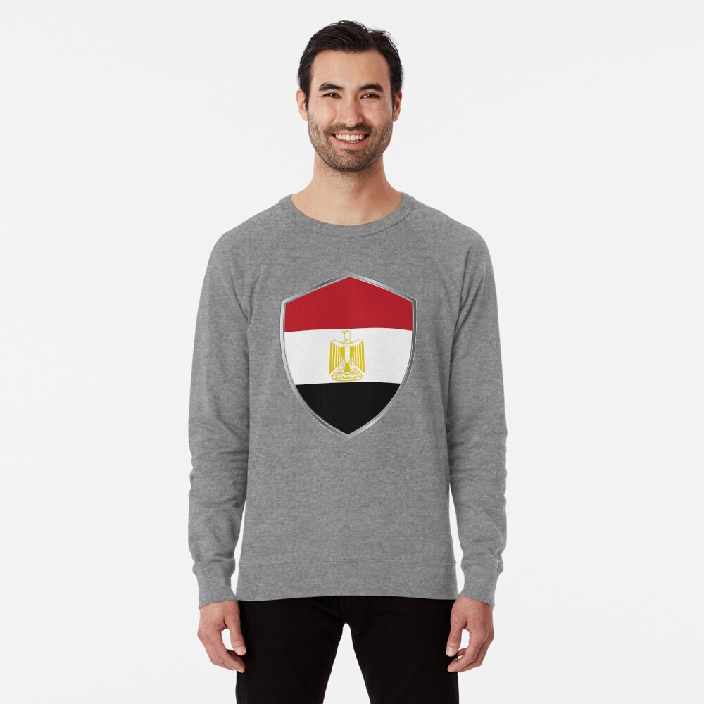 "Egyptian National Flag With Eagle of Saladin Shield Design" Sticker ...
