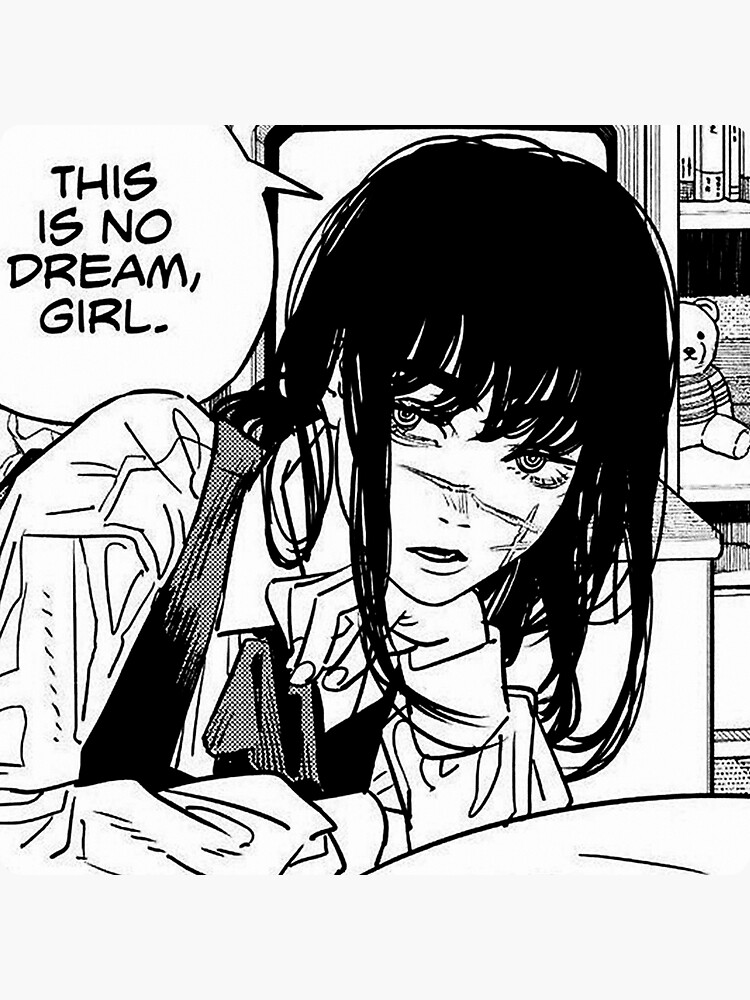 "Asa mitaka from Chainsaw Man" Sticker for Sale by Kalopssia | Redbubble