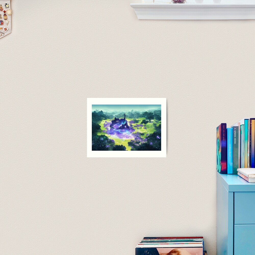 "Secret Quest Castle - Anime Landscape - Genshin Impact Symbol Element ...