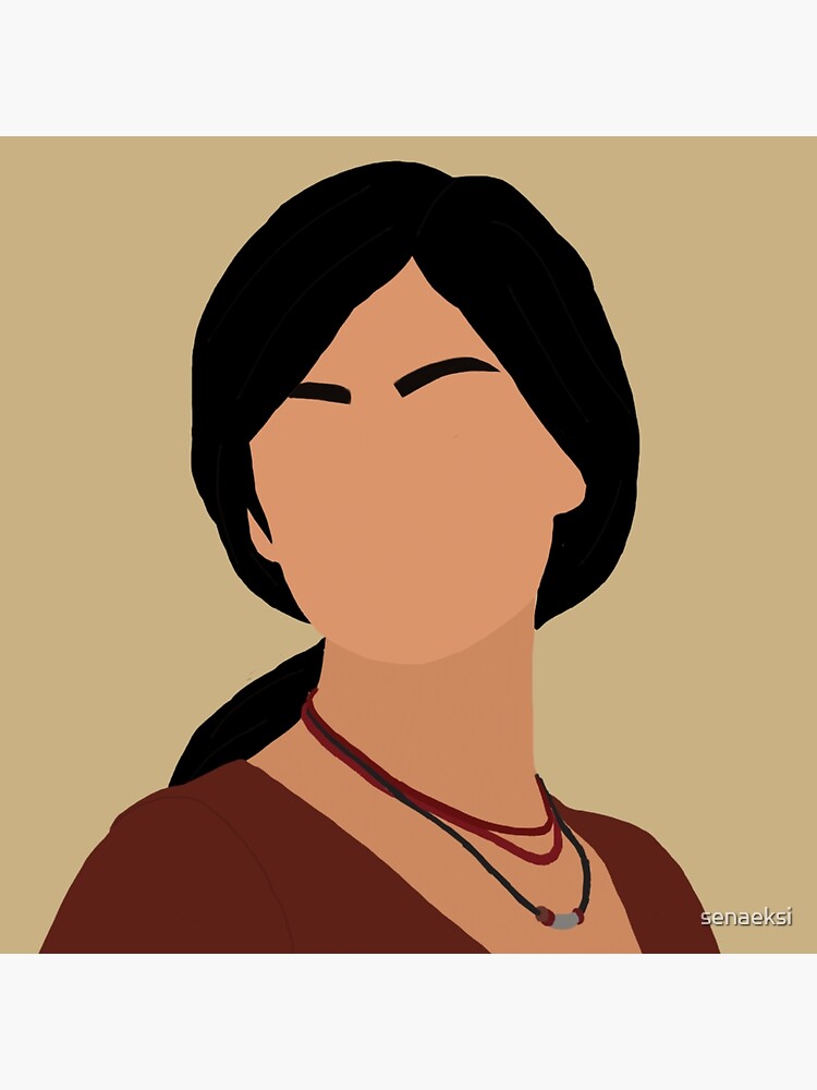 "Uncharted Chloe Fan Art" Poster for Sale by senaeksi | Redbubble