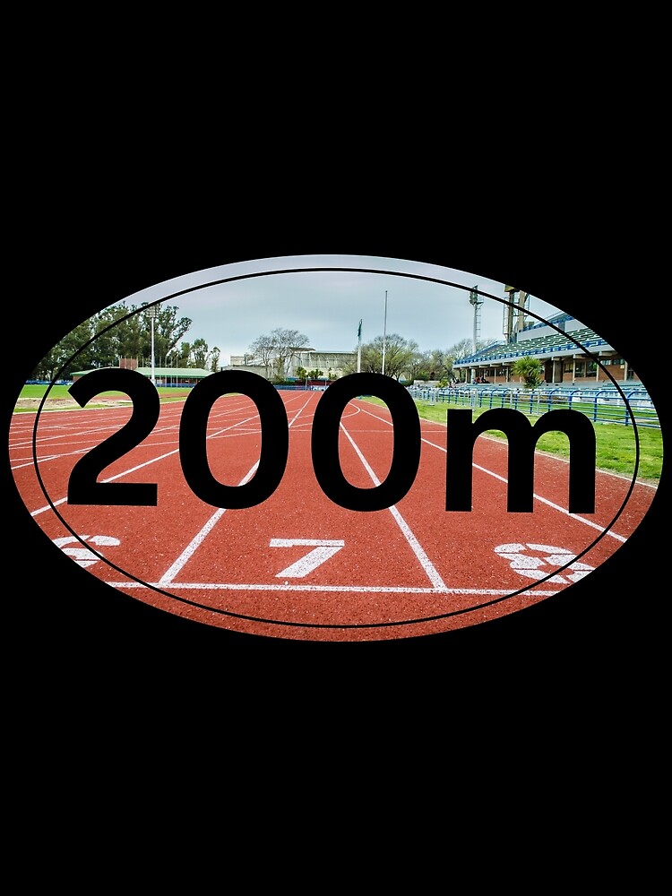 "On the Track, 200m Dash - Black" Poster for Sale by LatterDaze | Redbubble