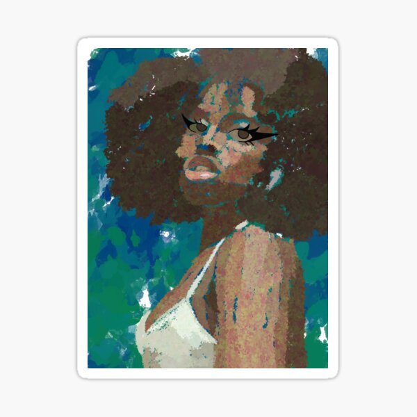 "Who is she?" Sticker for Sale by Drsunflow3r | Redbubble