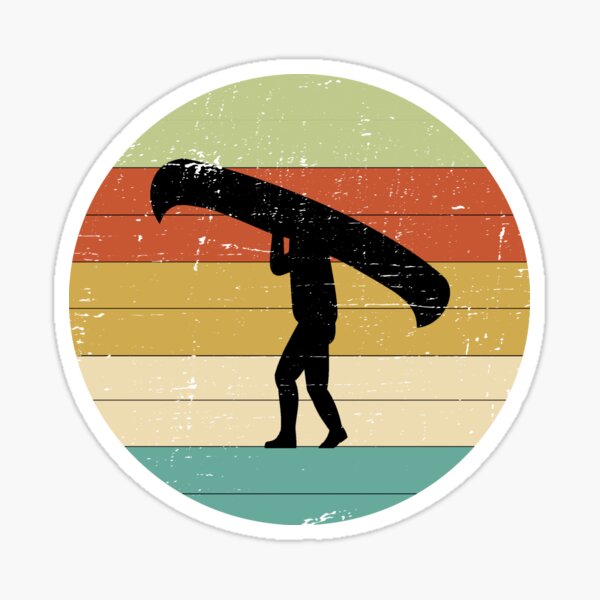 "Canoe Portage Symbol Canoeing lover" Sticker for Sale by ...