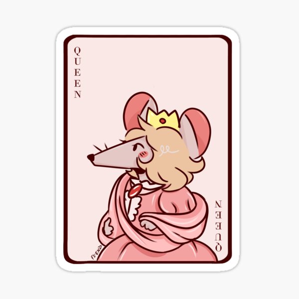 "Annabelle Queen Card" Sticker for Sale by Totallynotfiend | Redbubble