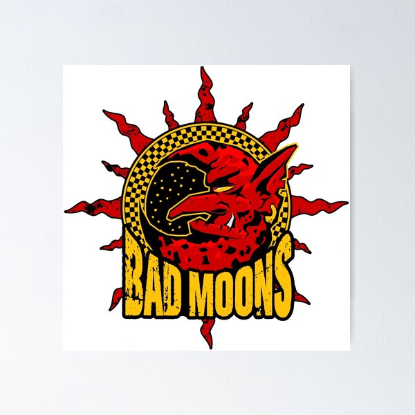 "Bad Moons Crest" Poster for Sale by ThomasKadmon | Redbubble