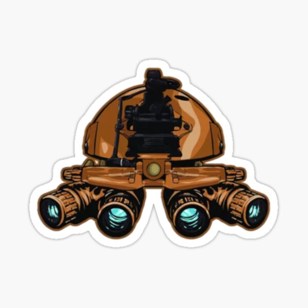 "NODS - NVG (cartoon)" Sticker for Sale by RENAGADE4LYF | Redbubble