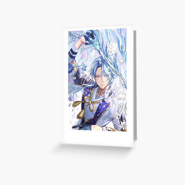 "Kamisato Ayato Genshin Impact #6" Greeting Card for Sale by funny ...