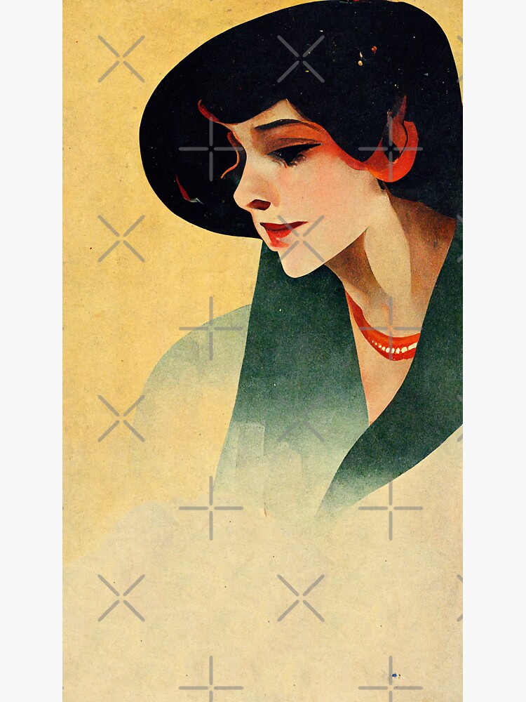 "A movie star" Sticker for Sale by Myriam-Iart | Redbubble