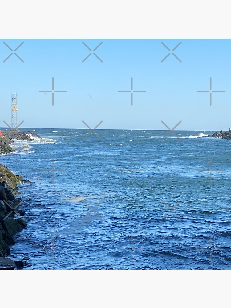 "View of the Ocean from the Inlet" Sticker for Sale by CJRPics | Redbubble