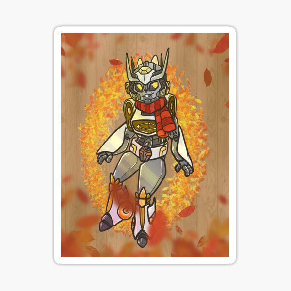 "Autumn Vibes Halcyon 2022 (with background)" Sticker for Sale by ...