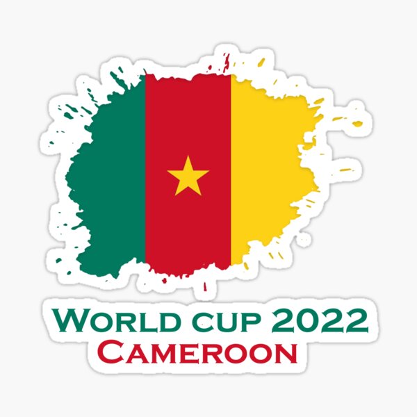 "World cup 2022 , Cameroon" Sticker for Sale by Eeem95 | Redbubble