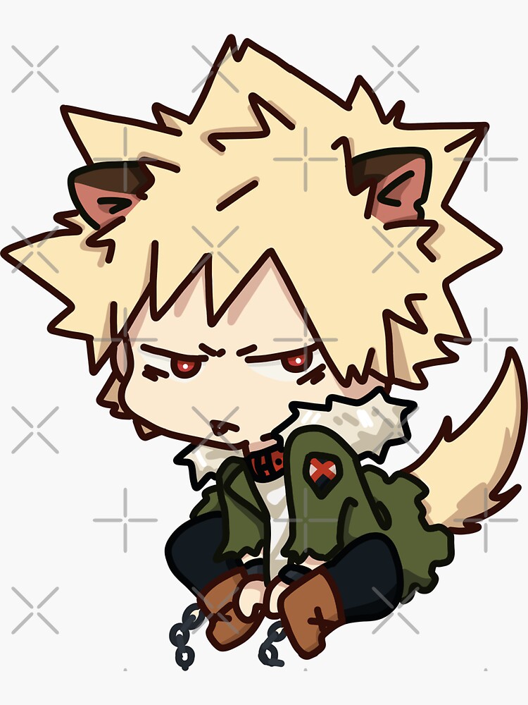 "Bakugou Katsuki, My Hero Academia, Halloween Design, MHA, BNHA, Chibi ...