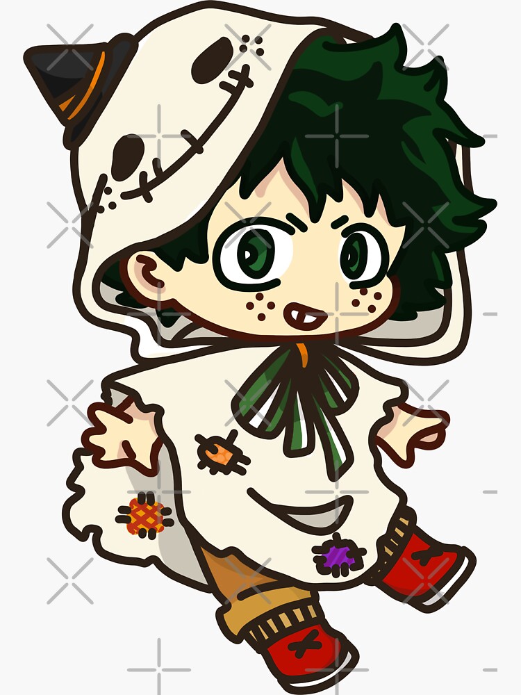 "Izuku Midoriya, Deku, My Hero Academia, Halloween, MHA, BNHA, Chibi ...