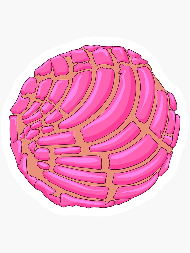 "Concha" Sticker for Sale by ArisDoodles | Redbubble