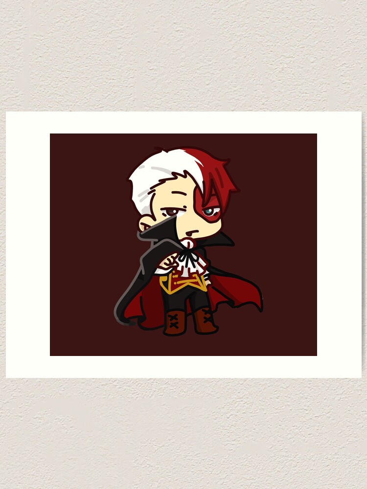 "Shoto Todoroki, My Hero Academia, Halloween Design, MHA, BNHA, Chibi ...