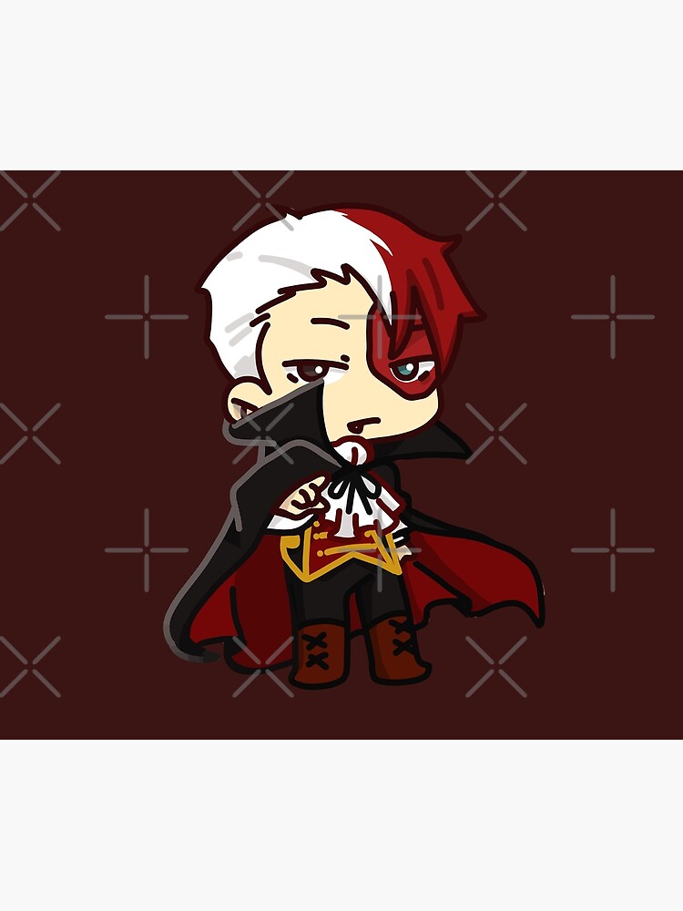 "Shoto Todoroki, My Hero Academia, Halloween Design, MHA, BNHA, Chibi ...