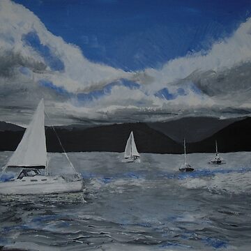 "Windermere" Sticker for Sale by Allan Mayer | Redbubble