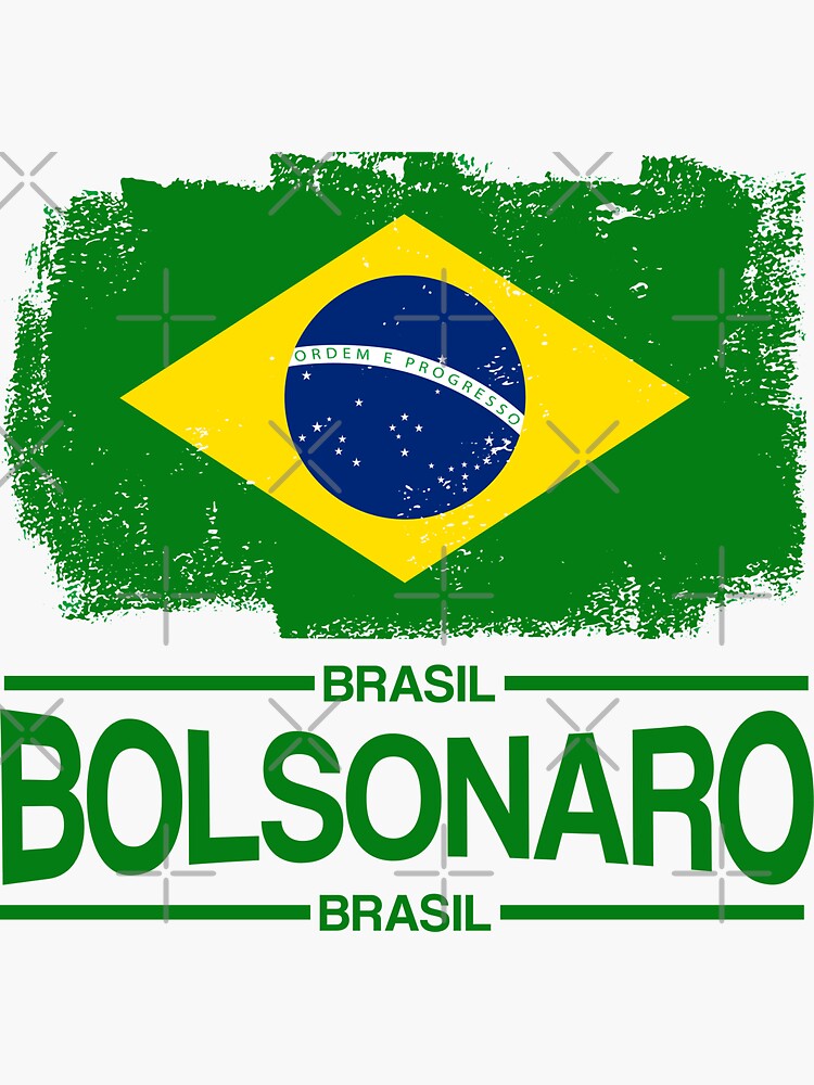 "Bolsonaro 22" Sticker for Sale by rachimariposa | Redbubble
