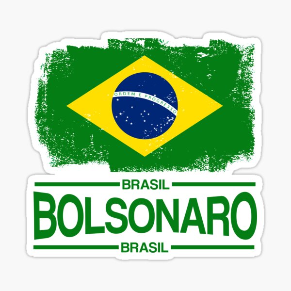 "Bolsonaro 22" Sticker for Sale by rachimariposa | Redbubble