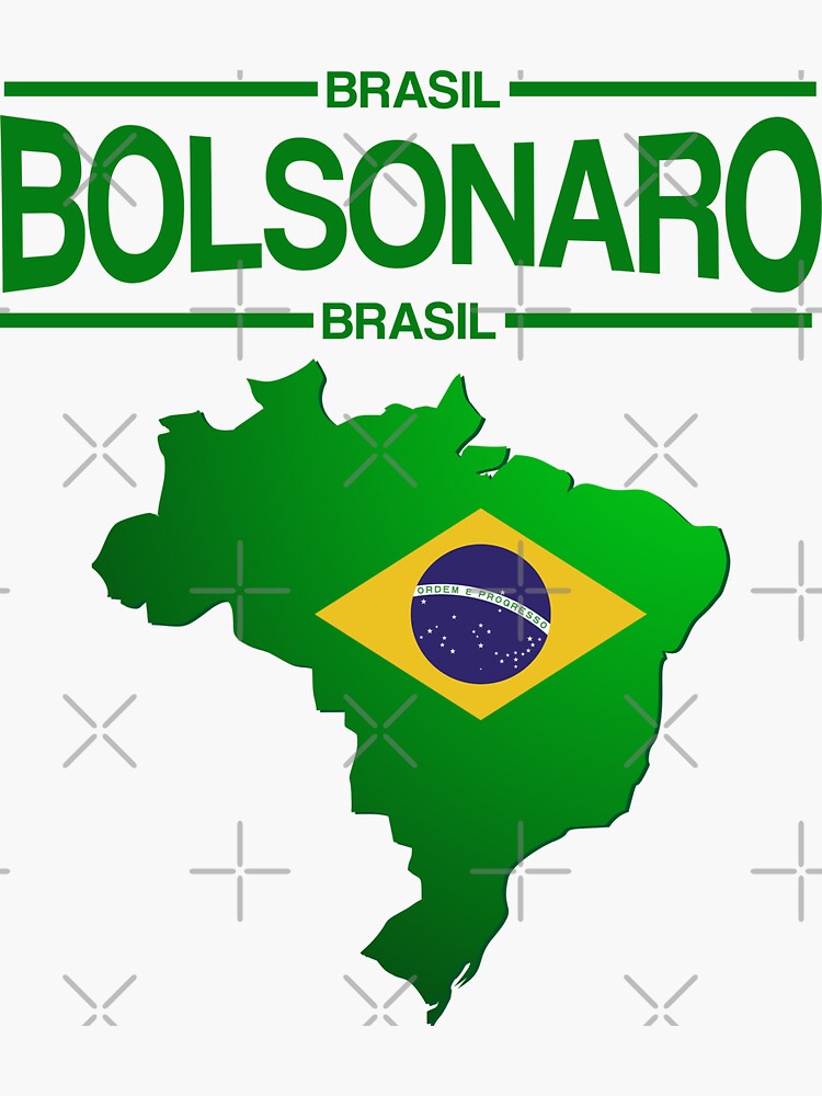"Bolsonaro 2022" Sticker for Sale by rachimariposa | Redbubble