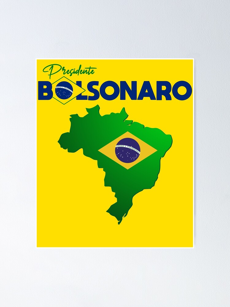 "Presidente Bolsonaro 2022" Poster for Sale by rachimariposa | Redbubble