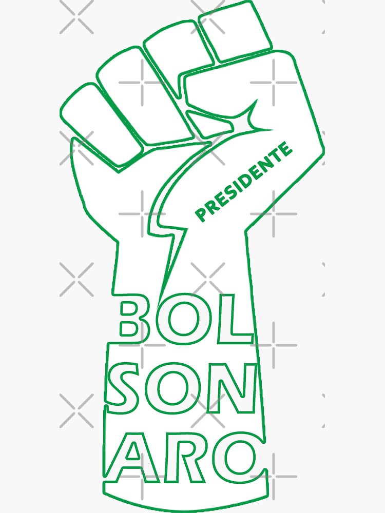 " Bolsonaro Presidente 2022" Sticker for Sale by Tefawt | Redbubble