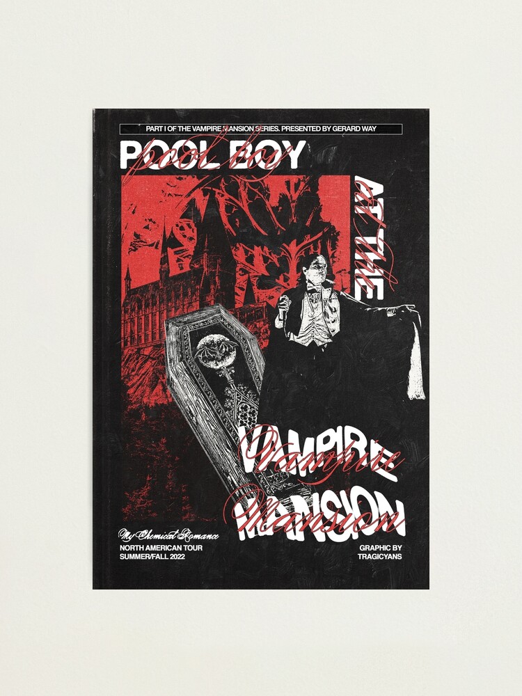 "pool boy at the vampire mansion" Photographic Print for Sale by ...