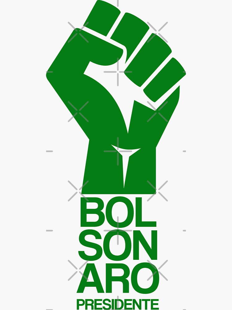 "Presidente Bolsonaro 2022" Sticker for Sale by rachimariposa | Redbubble