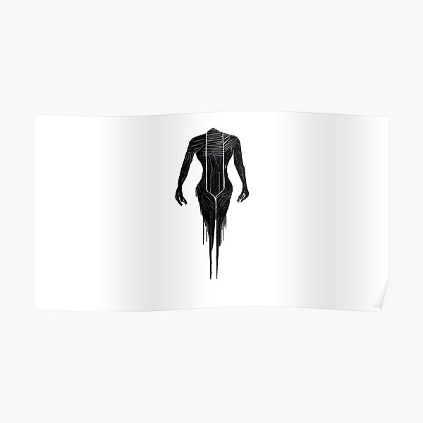 "Humanoid Lines" Poster for Sale by BraveFellow | Redbubble