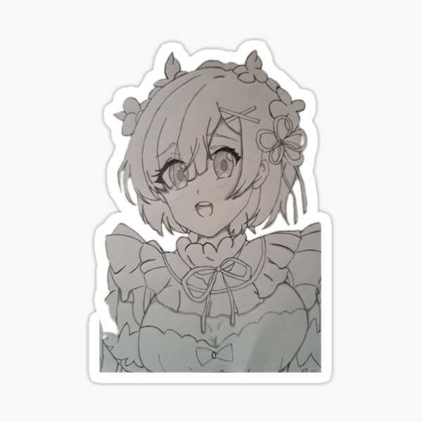 "Rem" Sticker for Sale by newmex505 | Redbubble