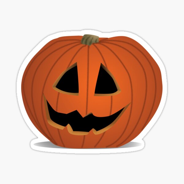 "Jack-O 001" Sticker for Sale by ArtEduTech | Redbubble