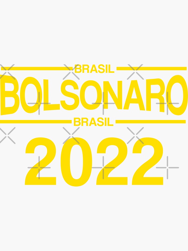 "Presidente Bolsonaro 2022" Sticker for Sale by rachimariposa | Redbubble