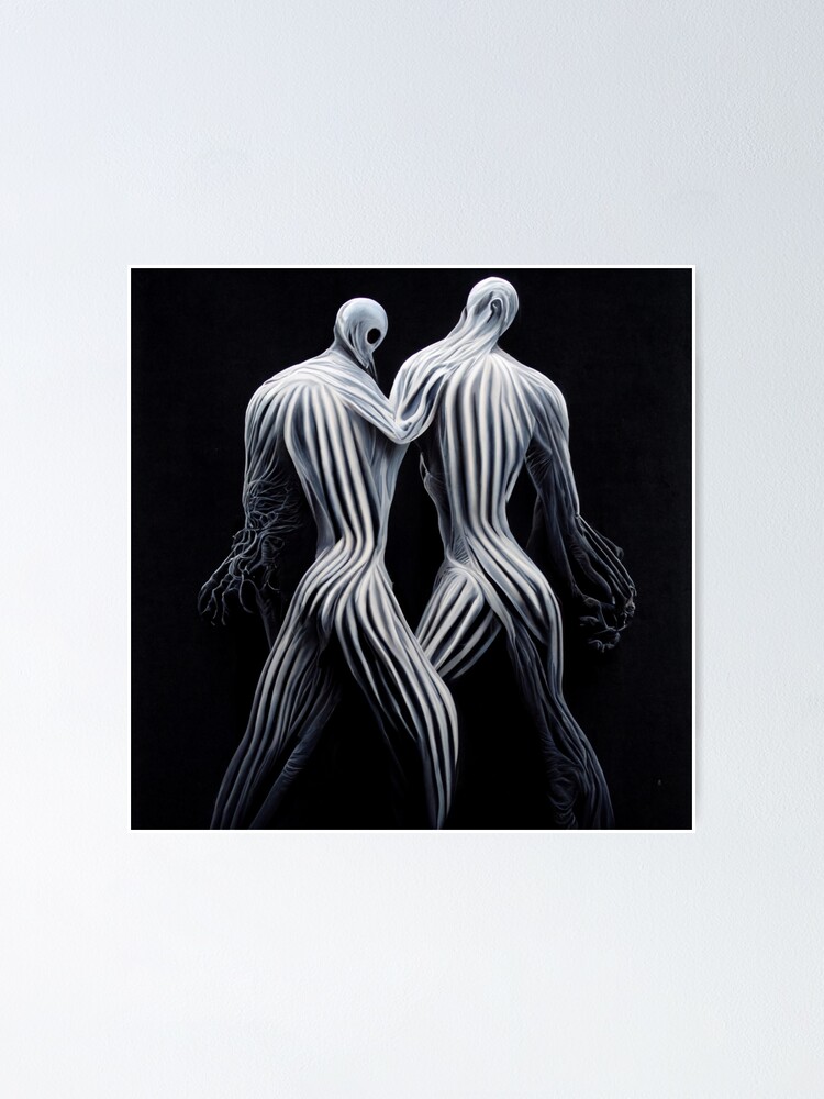 "Humanoid Lines from Space" Poster for Sale by BraveFellow | Redbubble