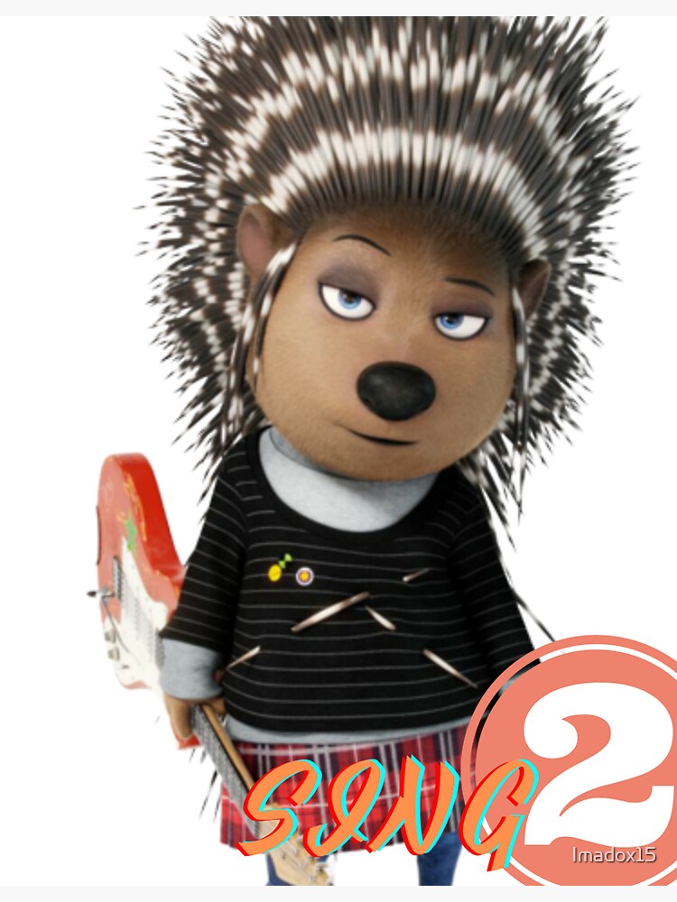 "Porsha Crystal,Sing 2,Buster Moon,Clay Calloway,Alfonso,Meena,Ash ...