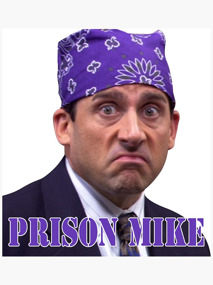 "Prison Mike" Sticker by JustJenna01 | Redbubble