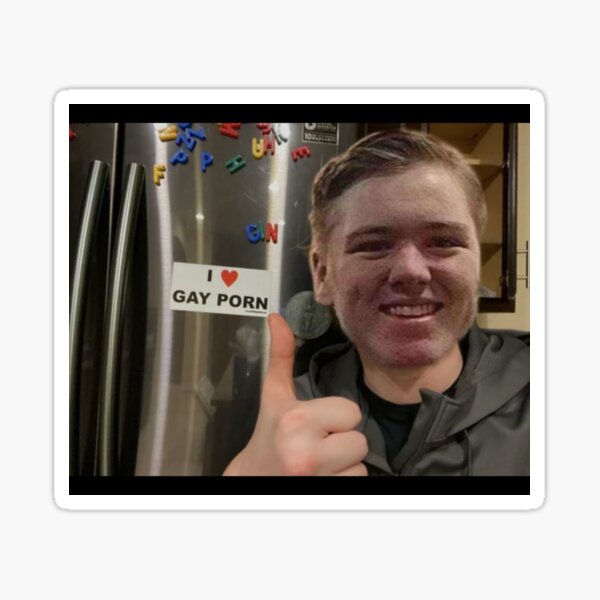 "i love gay porn - jschlatt" Sticker for Sale by JakeTaqoTaylor | Redbubble