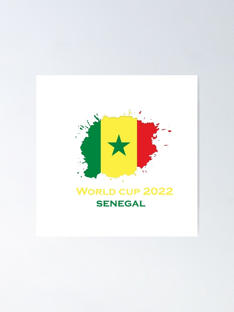 "World cup 2022 , Senegal" Poster for Sale by Eeem95 | Redbubble