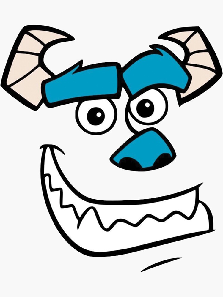"Monsters inc Costume, Sullivan " Sticker for Sale by CedricDavis ...