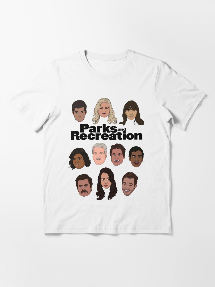 "Parks & Recreation Crew" T-shirt for Sale by emilybr0 | Redbubble ...