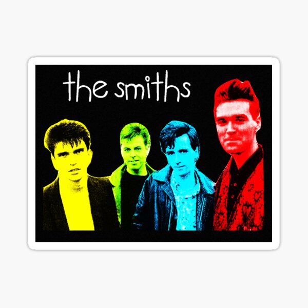 "Amazing logos album cover The Smiths grup music international" Sticker ...