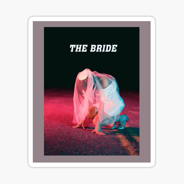 "Bat for lashes the bride" Sticker for Sale by MechthildKopp | Redbubble