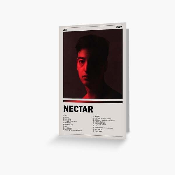 "Nectar | Joji | Album Poster & More |" Greeting Card for Sale by ...